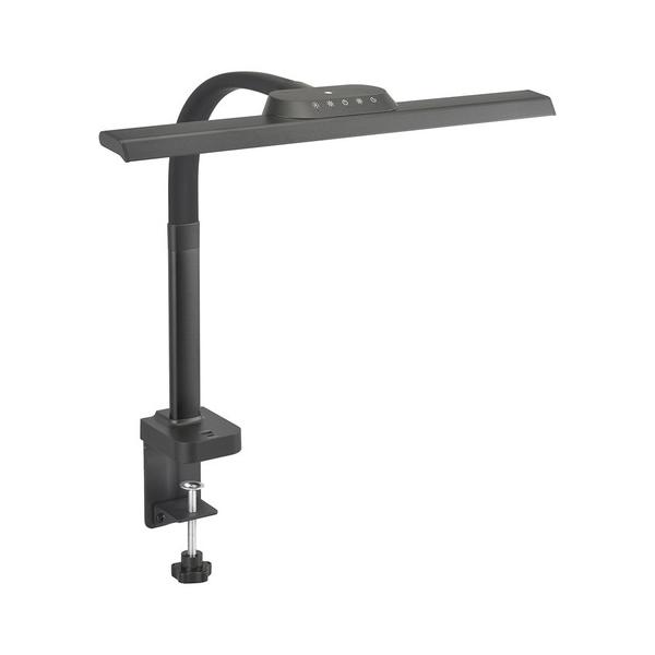 オーム電機　AS-LD1118K-K　LEDクランプライト　Tタイプ　昼光色　ブラック 49