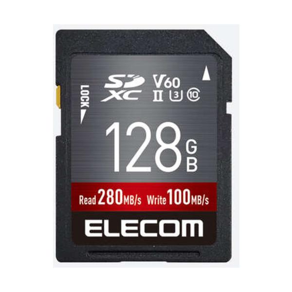 エレコム　MF-FS128GU23V6R　UHS-II　SDXC　メモリカード　128GB　MFFS128GU23V6R 135