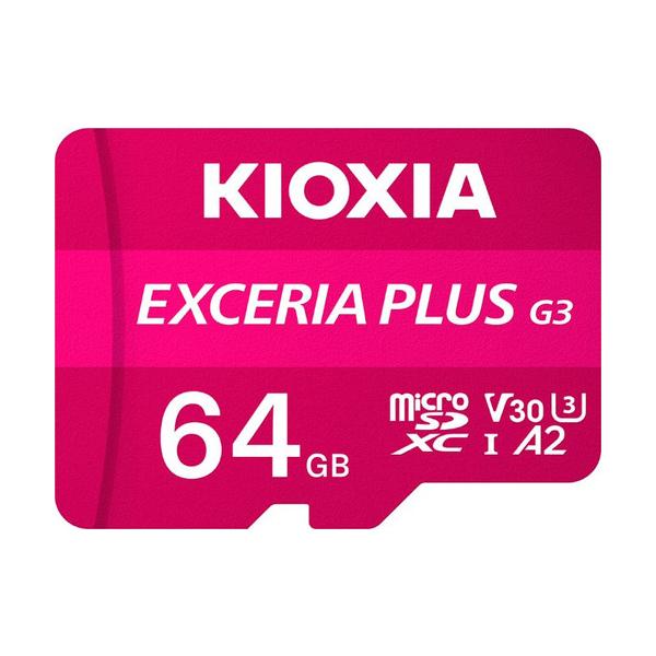 KIOXIA　KMUH-C064G　microSDカード　64GB　UHS-I　U3　V30　C10　A2 135