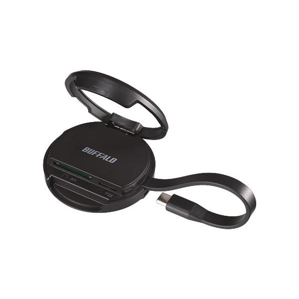 BUFFALO　BSCR520MGBK　MagSafe対応　カードリーダー　Type-C接続　スマホ・タブレット対応 135