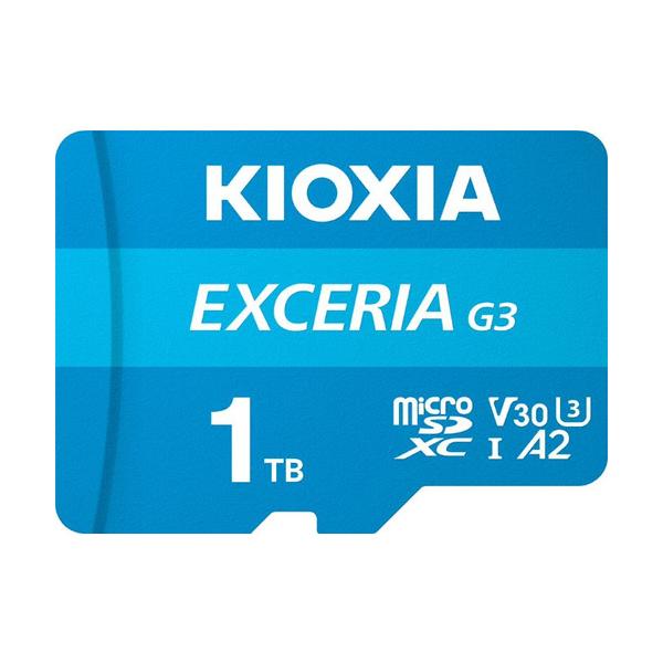 KIOXIA　KMU-C001T　microSDカード　EXCERIA　G3　1TB　microSDXC　UHS-I　U3　V30　C10　A2 135