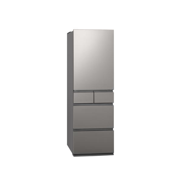 パナソニック　冷蔵庫　450L　右開き　5ドア　幅60cm　コンパクトBIG　サクッと切れる微凍結　AIエコナビ　NR-E45RY2-S　シルバー系【DD】 30