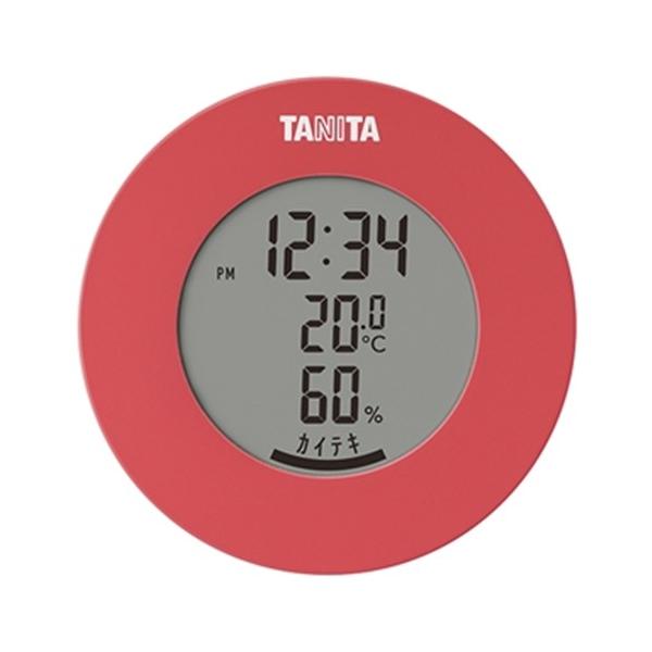 タニタ　TT-585　デジタル温湿度計　ピンク 500