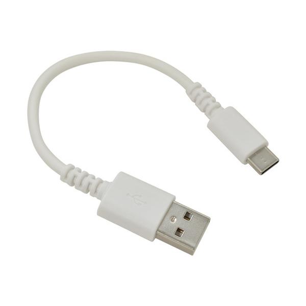 ラスタバナナ　R01CAAC3A02WH　A　to　Type-Cケーブル　3.0A　10cm　ホワイト 500