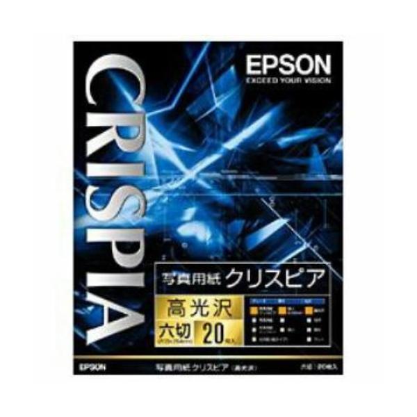 エプソン　K6G20SCKR　【純正】高光沢写真用紙　六切　20枚 119