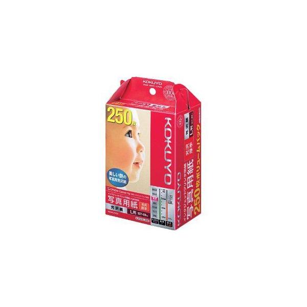 コクヨ　KJ-G13L-250　インクジェットプリンター用写真用紙　光沢紙・厚手　（L判・250枚） 119