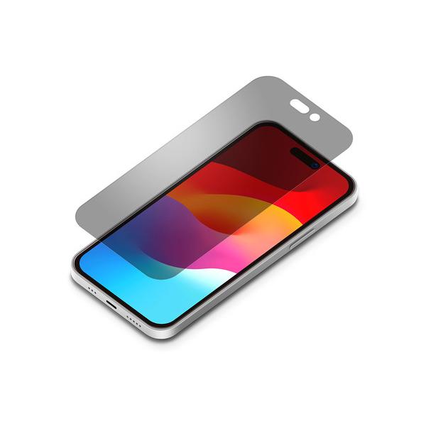PGA　PG-23AMB01　iPhone15　iPhone15Pro　液晶保護フィルム　Premium　Style　覗き見防止　PG23AMB01 500