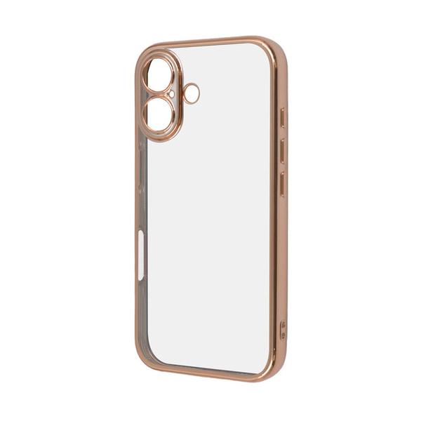 レイ・アウト　iPhone16　Like　STD　精密　カメラ保護衝撃バンパー　メタ　TPUソフトC／PG　RT-P46PFC2／PGM 500