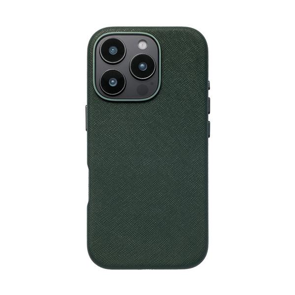 ユニケース　Mag　Plain　Case　for　iPhone　16　Pro　Max　(green)　UNI-CSIP24LP-2MPGN 500