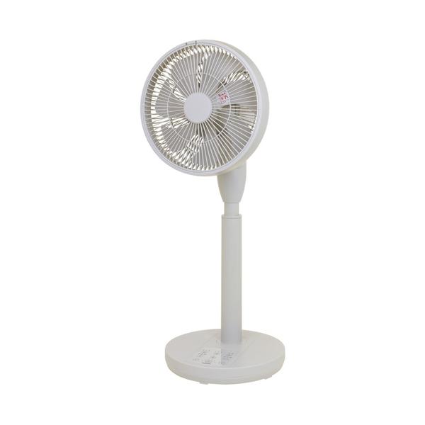 【アウトレット特価】YAMAZEN　RLX-MP023　23cm　DCモーター搭載　リビング扇風機　リモコン付　PD仕様　グレージュ 33