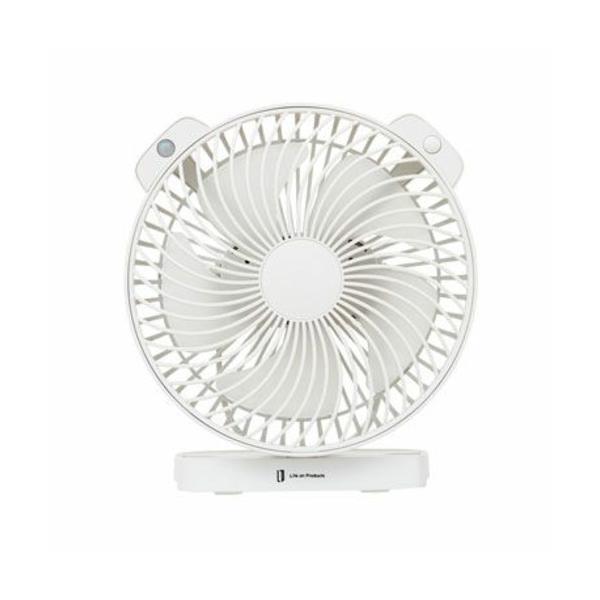 Life　on　Products　LCAF030-LW　人感センサーマグネットファン　暑さ指数表示付　リリーホワイト 33