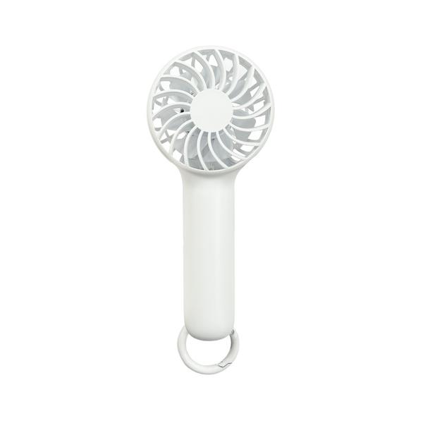 YSN　HX03AS-003WH　コンパクトハンディファン　手持ち・卓上・カラビナ　ホワイト 33