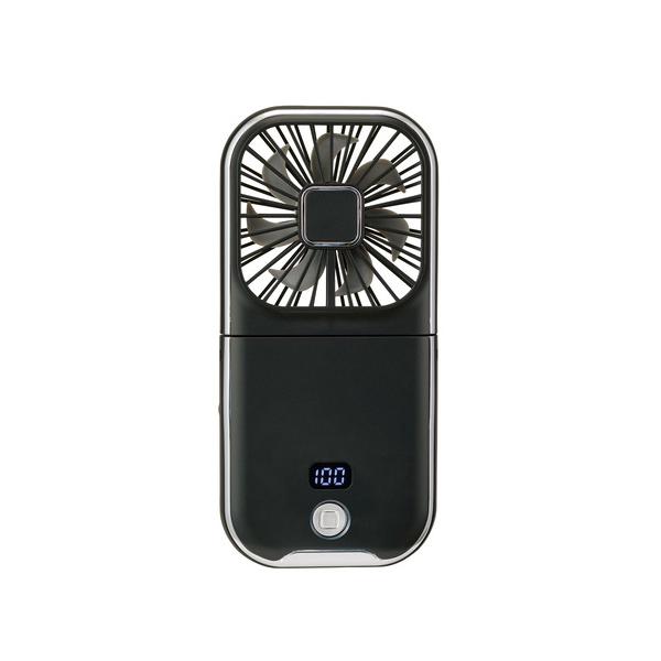 ユアサプライムス　YM-702HS(H)　5Way　折りたたみ小型　充電式パワフルハンディファン　モバイルバッテリー　機能つき　グレー 33