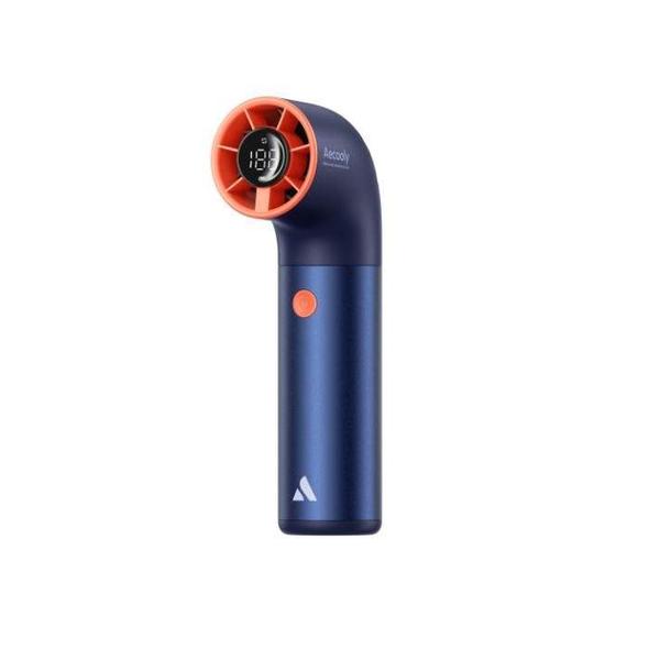 AECOOLY　PH03BL*OR　Aero　Ultra　High-Speed　Handheld　Fan　タービン式ブラシレスモーター搭載　7段階風量調整　ブルー／オレンジ 33