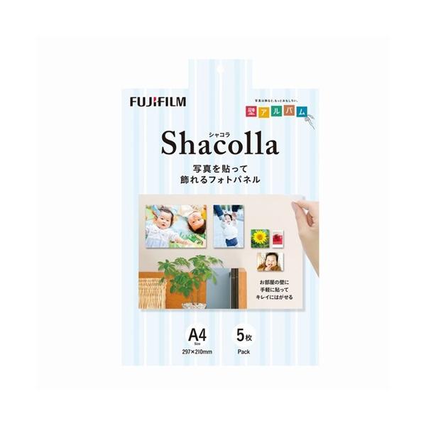 富士フイルム　WD-KABE-AL-A4-5P　シャコラ（shacolla）　壁タイプ　5枚パック　A4サイズ 317