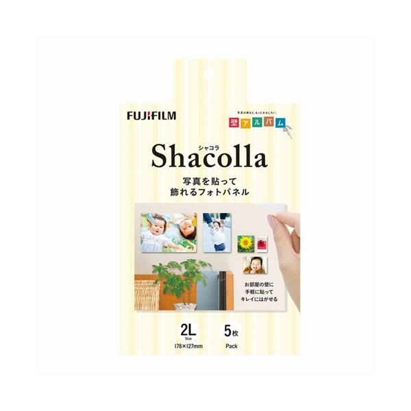 富士フイルム　WD-KABE-AL-2L-5P　シャコラ（shacolla）　壁タイプ　5枚パック　2Lサイズ 317