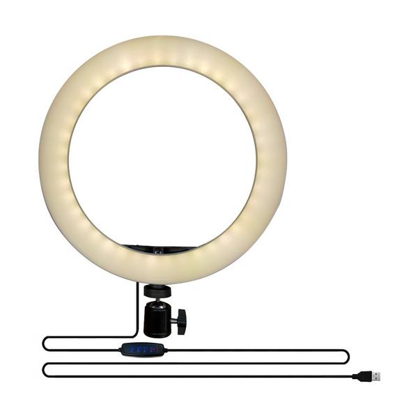 FUGU　INNOVATIONS　JAPAN　FG-SELFL04-BK　LEDリングライト(26cmタイプ)　　　ブラック 317