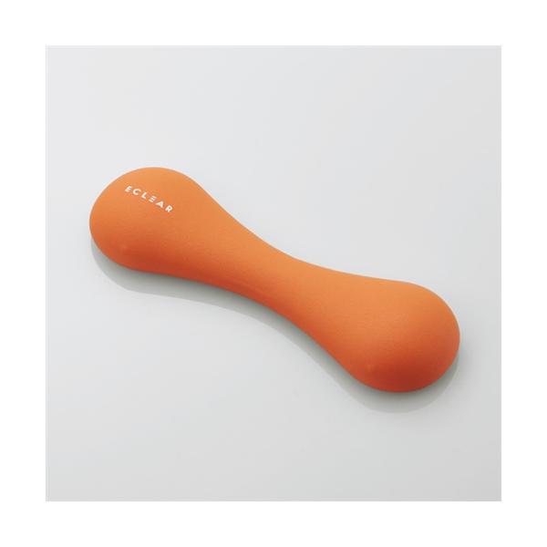 エレコム　HCF-DBS15DR　エクリア　スポーツ　「スリムダンベル」　1.5kg　オレンジ 46