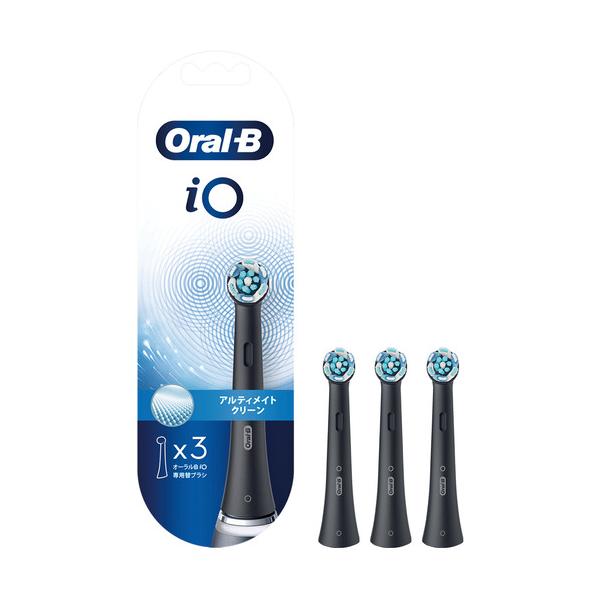 ブラウン　IORBCB-3EL　アルティメイト　替ブラシ3本　Oral-B　0.048kg　ブラック　IORBCB3EL 46