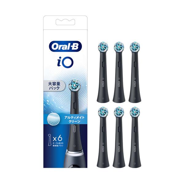 ブラウン　IORBCB-6EL　アルティメイト　替ブラシ6本　Oral-B　ブラック　IORBCB6EL 46