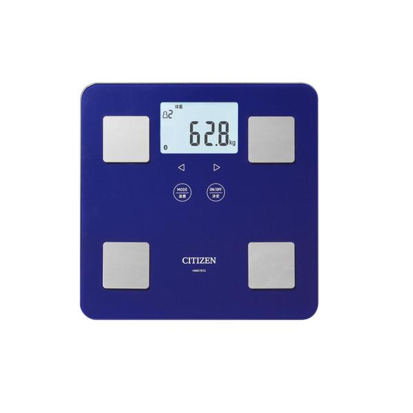 シチズン　HMS721C-NV　体組成計　Bluetooth搭載　専用アプリでスマホと連携　ネイビー 46