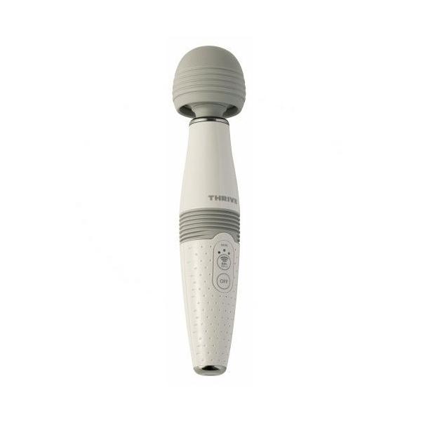 スライヴ　MD-013U　ハンディマッサージャー　6400回／分の振動でコリをほぐす　ライトグレー 46