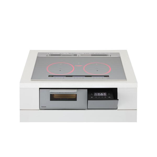 パナソニック　KZ-CA17TS　送料無料　ビルトインIHクッキングヒーター　ビルトインタイプ_Aシリーズ　天板幅75cm　シルバー 362