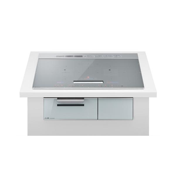 三菱　CSR10A7S　送料無料　ビルトインIHクッキングヒーター　3口IH　200V　天板幅75cm　シルバー 362