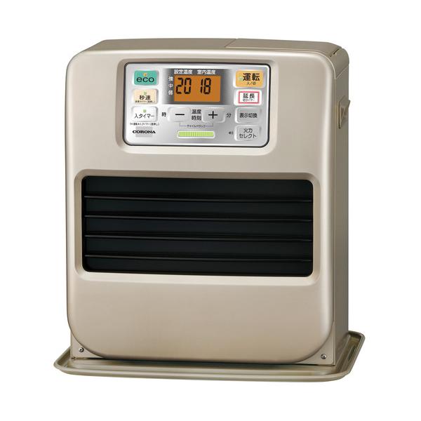 CORONA　FH-SR3325Y(N)　石油ファンヒーター　大きなお知らせ音　リモコン付　9畳まで　タンク容量5L　シャンパンゴールド 36