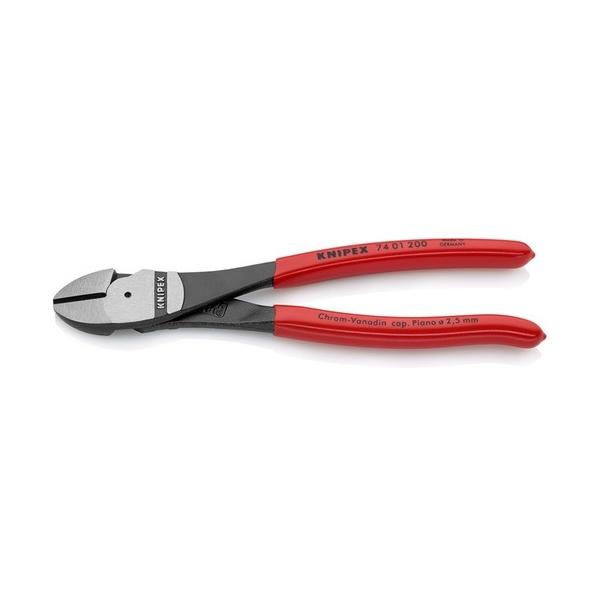KNIPEX　強力型ニッパー　プラスチックハンドル　200mm　7401-200 867