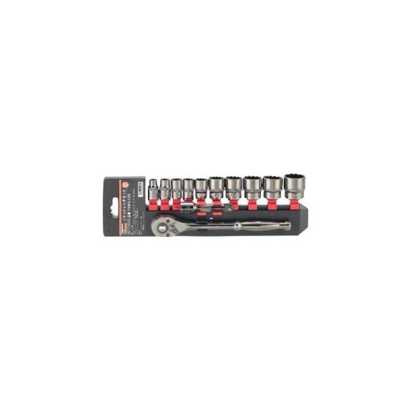 TRUSCO　ソケットレンチセット　12角タイプ　差込角9．5　12S　TSW3-12S 867