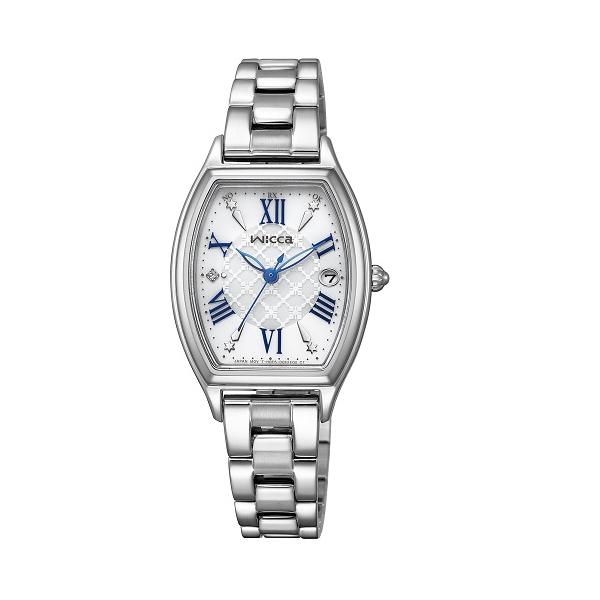 シチズン　KS4-014-11　wicca　5気圧防水　トノー型　ソーラー電波モデル 820