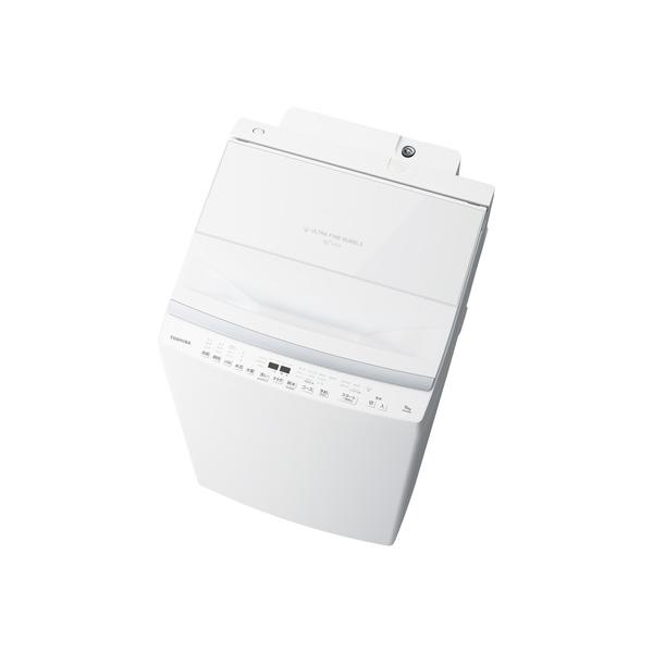 東芝　全自動洗濯機　洗濯9.0kg　簡易乾燥　幅60cm　自動投入　ウルトラファインバブル　Ag＋抗菌水　AW-9DP5(W)　ホワイト系 40
