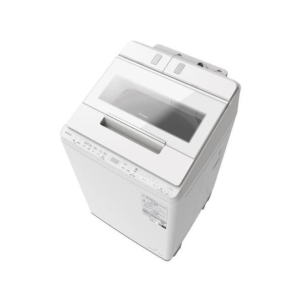日立　全自動洗濯機　洗濯：12.0kg　幅64cm　液体洗剤・柔軟剤自動投入　ナイアガラビート洗浄　AIお洗濯　BW-X120M　W　ホワイト系 40