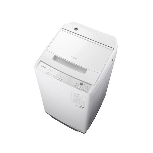 日立　全自動洗濯機　洗濯：7.0kg　幅57.7cm　ナイアガラビート洗浄　洗濯槽自動おそうじ　洗濯槽自動おそうじ　BW-V70M　W　ホワイト系 40