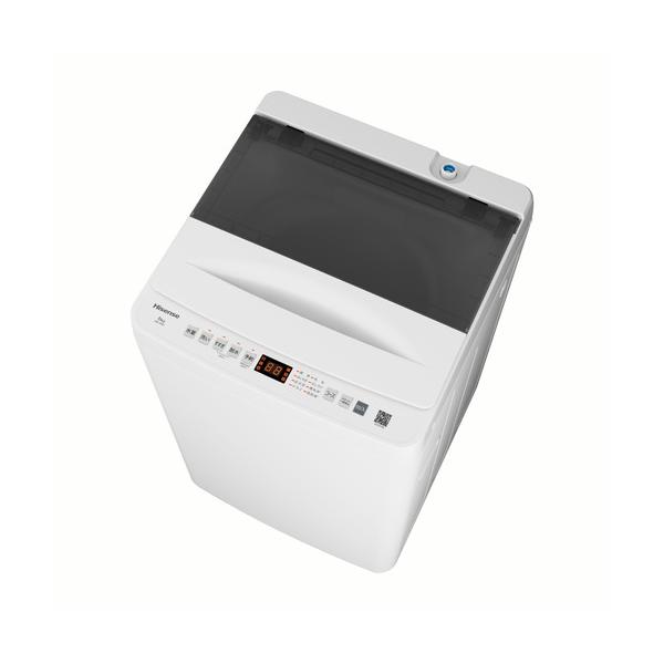 ハイセンス　HW-T60J　全自動洗濯機　上開き　洗濯5.5kg　簡易乾燥(送風機能) 40