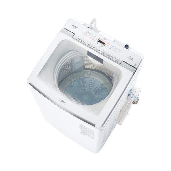AQUA　AQW-VX8A(W)　全自動洗濯機　上開き　洗濯8kg　乾燥3.0kg　簡易乾燥　ホワイト 40