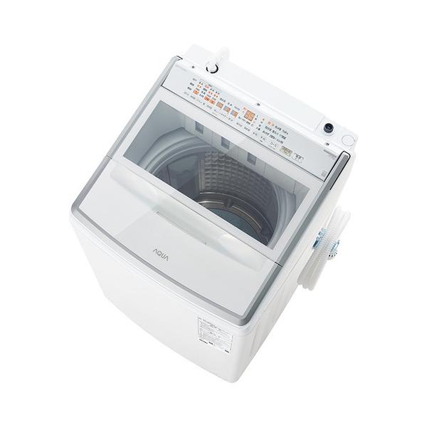 AQUA　AQW-VP12A(W)　全自動洗濯機　上開き　洗濯12kg　乾燥3.5kg　簡易乾燥　ホワイト 40