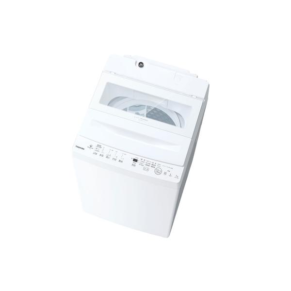 東芝　全自動洗濯機　洗濯　7kg　幅55.5cm　抗菌ウルトラファインバブル洗浄W　Ag＋抗菌水ユニット内蔵　自動お掃除　AW-7DH6(W)　ホワイト系 40
