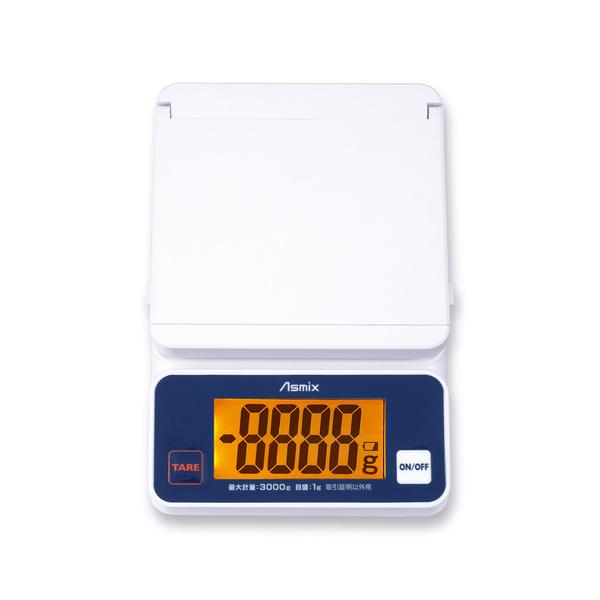 アスカ　DS3300U　デジタルスケール　計量3kgまで　電池式　電池付属　USB給電対応 19