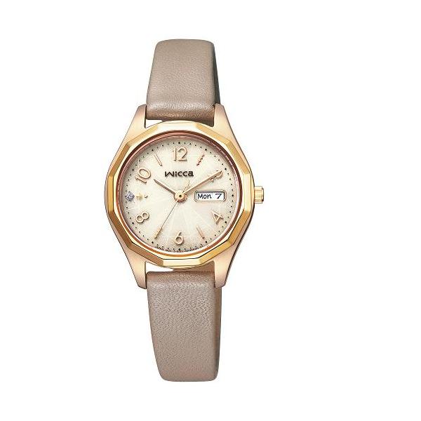 シチズン　KH3-525-90　wicca　デイ&amp;デイト　ソーラーテック 820