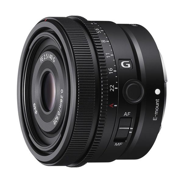 ソニー　SEL40F25G　デジタル一眼カメラα[Eマウント]用レンズ　FE　40mm　F2.5　G　ブラック 315