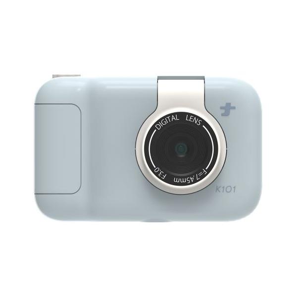 ナカバヤシ　CAM-K101BL　コドモナカメラ　レンズ部分が反転　自撮りも可能　動画撮影対応　2.4インチモニター付　ブルー 315