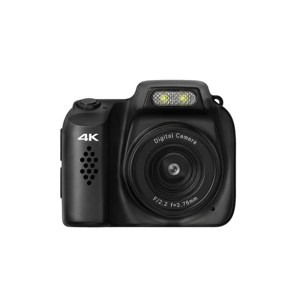 VISCA　CMR002BK　デジタルトイカメラ　4K動画・静止画6400万画素対応　大画面液晶　オートホワイトバランス機能　ブラック 315