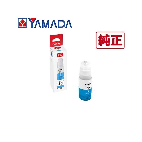 インク　キヤノン　純正　カートリッジ　インクボトル　GI30C　染料シアン 119