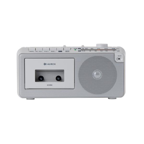 東芝　AX-KR50(H)　ラジカセ　内蔵マイク　声くっきり機能　大口径スピーカー搭載　グレー 22