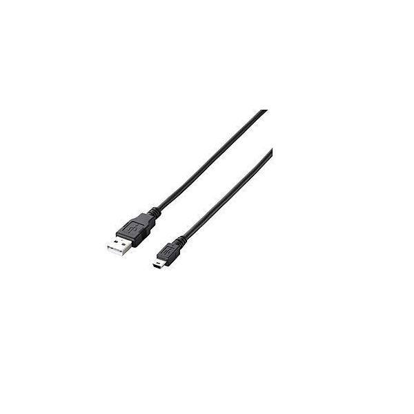 エレコム　U2C-JM20BK　エコUSB2.0ケーブル(mini-Bタイプ)　2.0m 131