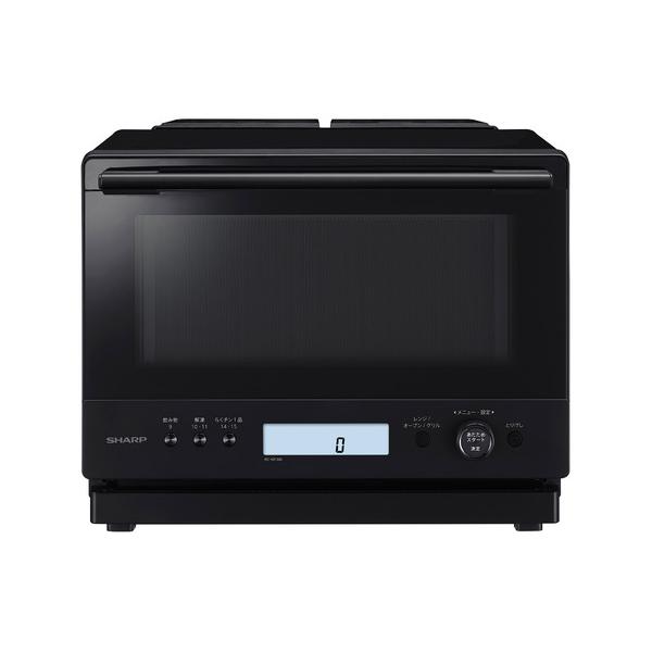 シャープ　RE-WF306-B　過熱水蒸気オーブンレンジ　熱風コンベクション機能搭載　フラット庫内　30L　ブラック 43