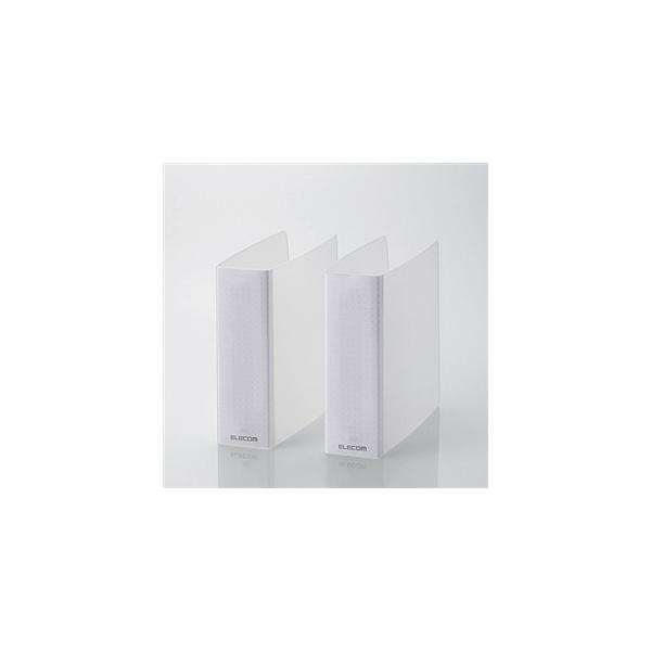 エレコム　DVD・CD不織布ケース専用ファイル(2冊入り)　クリア　CCD-B01WCR 131