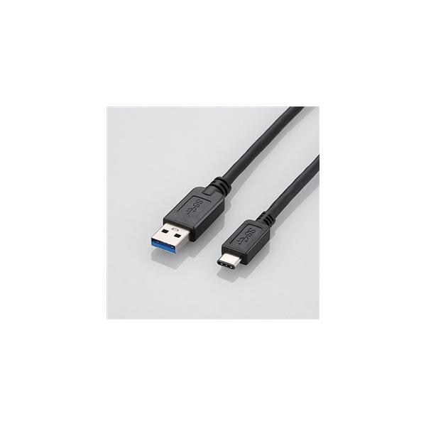 エレコム　USB3.1ケーブル(A-TypeC)　ブラック　0.5m　USB3-AC05BK 131
